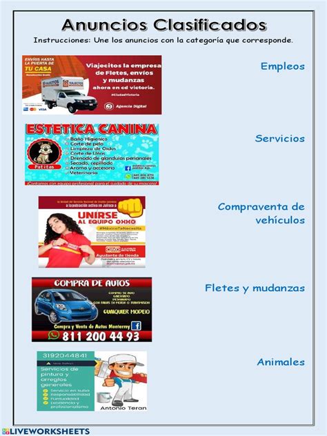 Clasificación De Anuncios Clasificados Pdf
