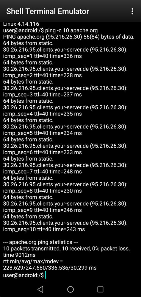 Shell Terminal Emulator Apk สำหรับ Android ดาวน์โหลด