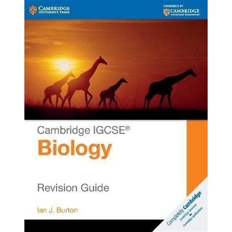 Cambridge Igcse R Biology Revision Guide Jungle Lk
