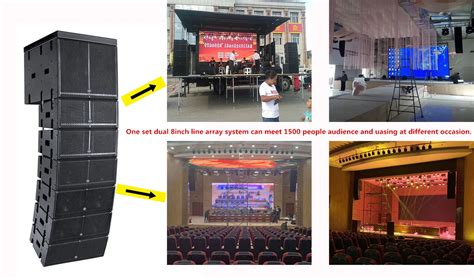 Passive Professional Sound Column Speaker Box Line Array System