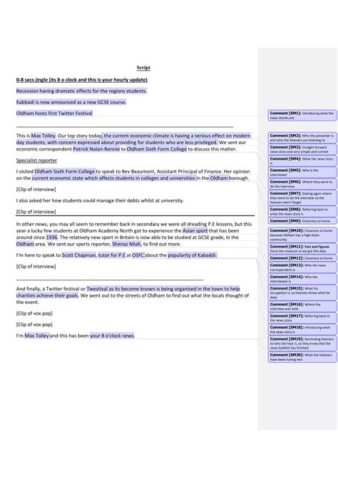 News Script 2nd Draft Version 2 Pdf