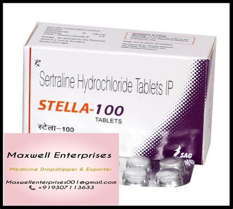 25mg Sertraline Hydrochloride Tablets 10 10 Prescription At Rs 345 Stripe In Nagpur