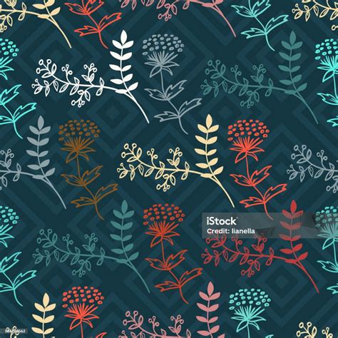 Vector Floral Pattern Stock Illustration Download Image Now