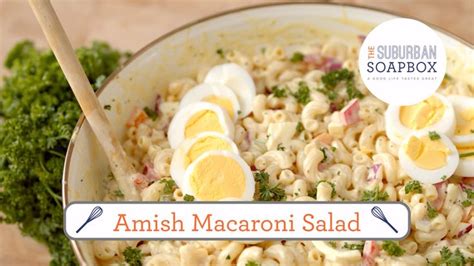 The Suburban Soapbox Amish Macaroni Salad Amish Macaroni Salad Macaroni Salad Macaroni