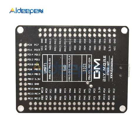 Stm32f407vgt6 Arm Cortex M4 32bit Mcu Core Development Board Spi I2c I Aideepen