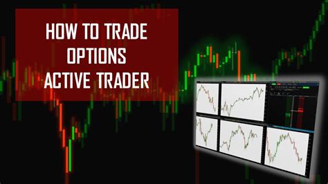 Trade Options Using Active Trader Thinkorswim Youtube