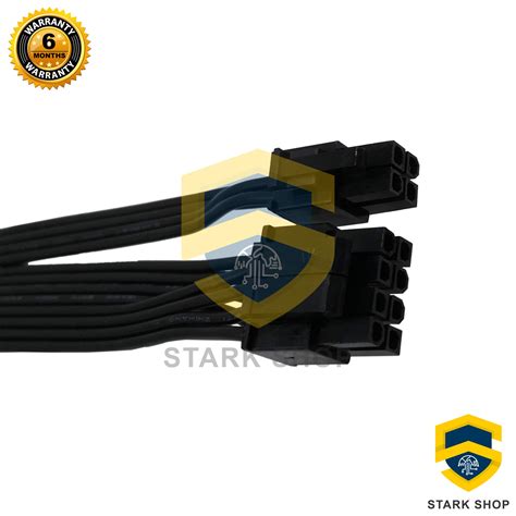 کابل تبدیل 8 پین Cpu به 4 پین و 8 پینcpu فروشگاه استارک