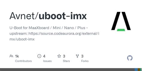 Github Avnetuboot Imx U Boot For Maaxboard Mini Nano Plus