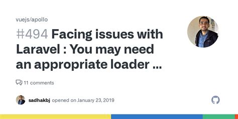 Facing Issues With Laravel You May Need An Appropriate Loader To Handle This File Type