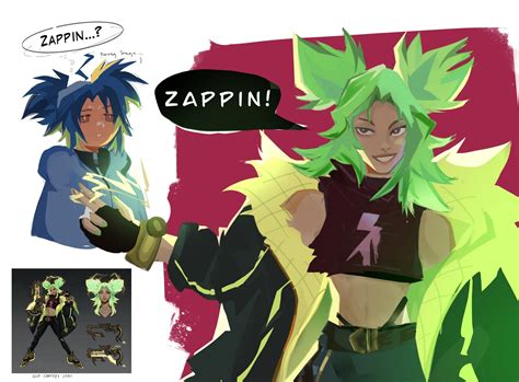 Zeri Fan Art Ft Neon Credit Og Rozen R Zerimains