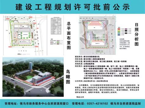 关于侯马市第二消防站建设项目 核发《建设工程规划许可证》的批前公示 自然资源 侯马市人民政府门户网站