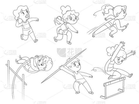 田径运动。集。铅球、铁饼、接力赛、撑杆跳、标枪、障碍赛