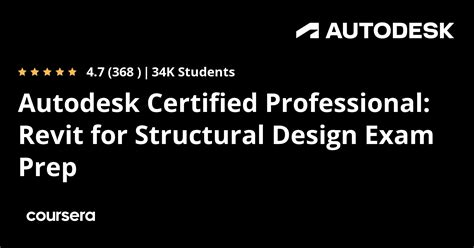 Autodesk Certified Professional Revit For Structural Design Exam Prep Coursya