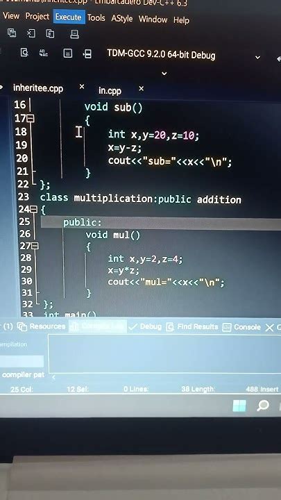 Hybrid Inheritance Youtube