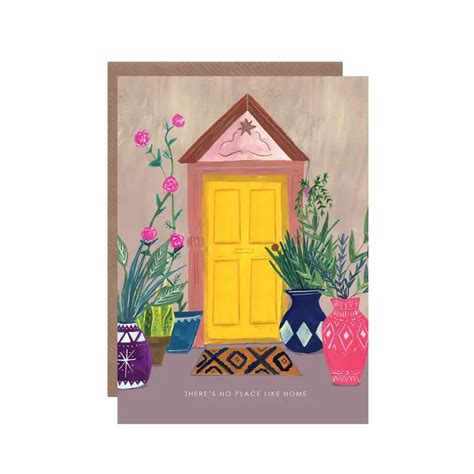 New Home Front Door Greeting Card Hutch Cassidy