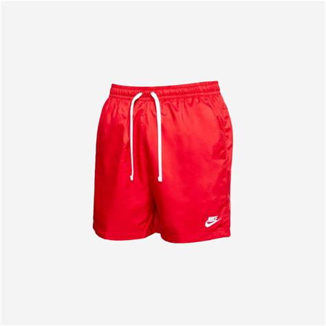 나이키 Nsw 우븐 라인드 플로우 쇼츠 유니버시티 레드 아시아 Nike Kream