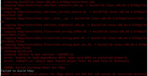 Python Could Not Build Wheels For Which Use Pep And Cannot Be Installed Directly Stack