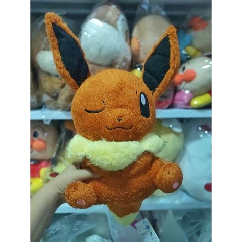 Pokemon Eevee Doll Pokémon Genuine Copyright Second Hand Shopee Malaysia