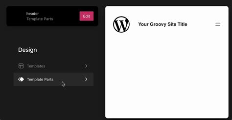 Customize Your Header Using The Site Editor Support
