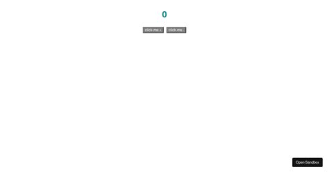 Count React App Codesandbox