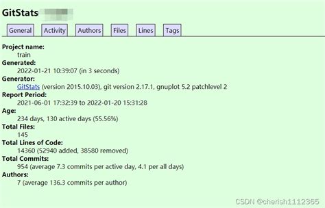 Git代码统计技巧 Csdn博客