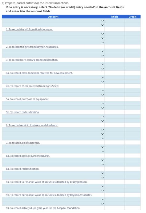 Solved Journal Entries Using Funds And Net Asset Chegg Com