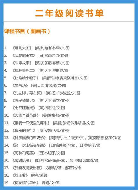 教育部推薦小學生分級閱讀書目2018年最新版 每日頭條