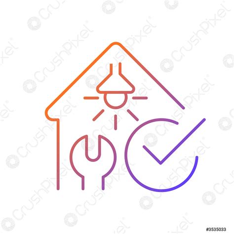 Electrical Safety Inspection Gradient Linear Vector Icon Stock Vector 3535033 Crushpixel