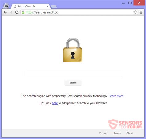 Fully Remove SecureSearch Co Redirect How To Technology And PC Security Forum