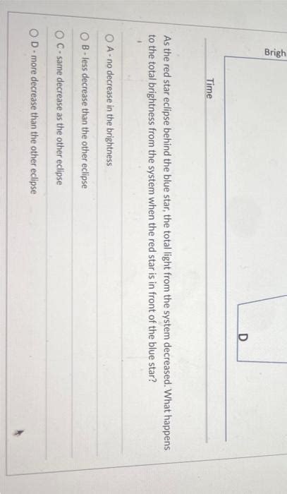 Solved Red Star And Blue Are Eclipsing Binary Red Star