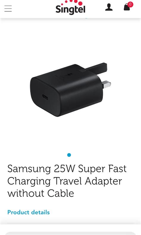 Samsung W Travel Adapter Charger Mobile Phones Gadgets Mobile Gadget Accessories