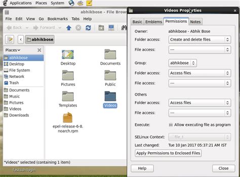 Changing Owner Permissions In Linux Posetke