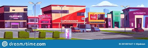 Shopping Area Line Icons Collection Foundation Framework Structure Design Blueprint Cement