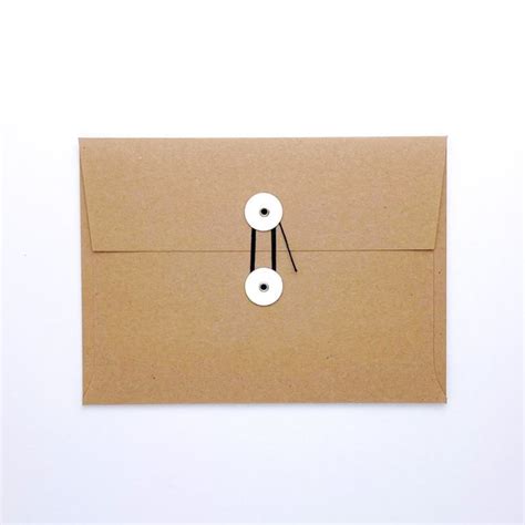String Tie Envelopes Etsy String Tie Envelopes Etsy