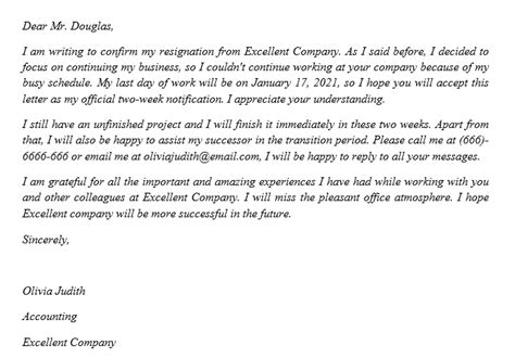 The Proper Format In Writing A Leaving On Good Terms Resignation Letter
