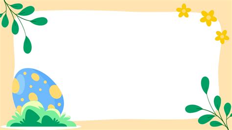 Free Easter Menu Template