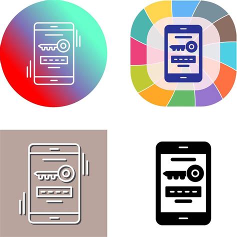 One Time Password Icon Design 44241973 Vector Art At Vecteezy