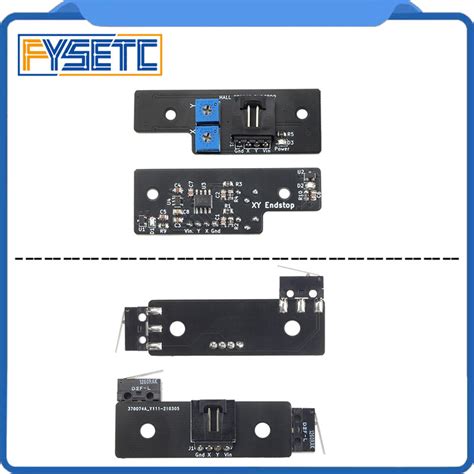 Fysetc 보론 3d 프린터 홀 효과 센서 제한 스위치 고품질 24 엔드스톱 X Y 축용 오리지널 디자인 1 개