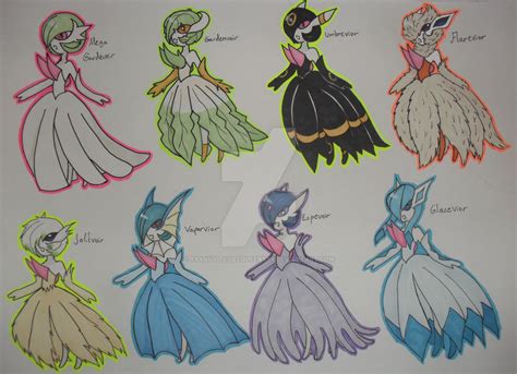Mega Gardevoir Fusions Eeveelution By Xxxnightcorequeenxxx On Deviantart