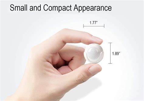 Smart Wireless WiFi PIR Motion Sensor Teqooz Smart Home Automation