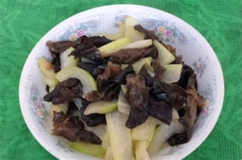 冬瓜炒黑木耳图册 360百科