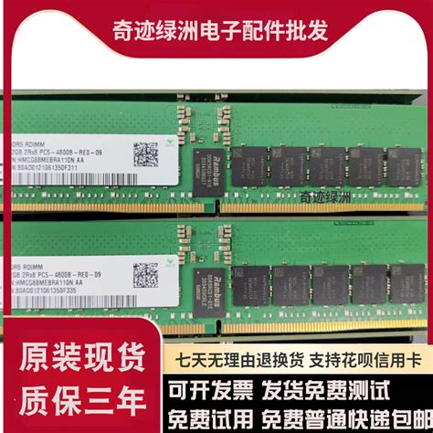 SK 海力士 DDR5 32G PC5 4800B ECC REG RDIMM HMCG88MEBRA174N 虎窝淘
