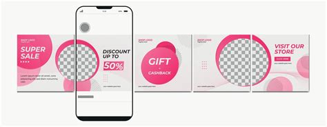 Carousel Post Templateinstagram Microblog Carousel Post Editable Social Media Carousel Post