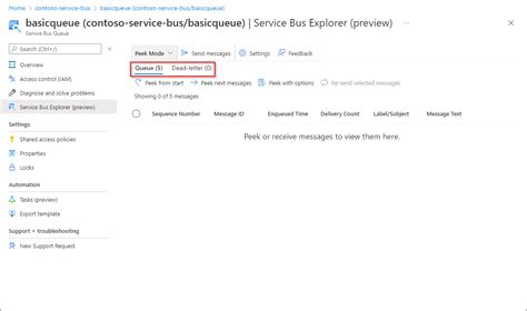 Azure Service Bus Explorer를 사용하여 데이터 작업 실행 Azure Service Bus