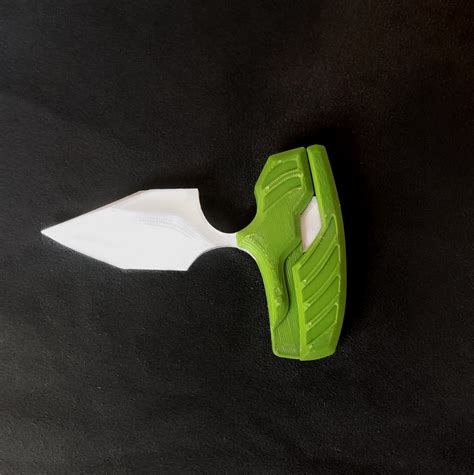 3d File Push Dagger Fixed Blade Knife・3d Printable Model To Download・cults
