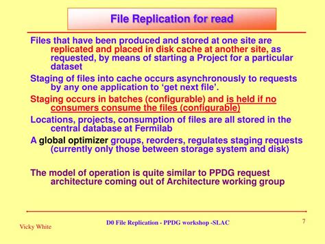 Ppt D0 File Replication Powerpoint Presentation Free Download Id4709654