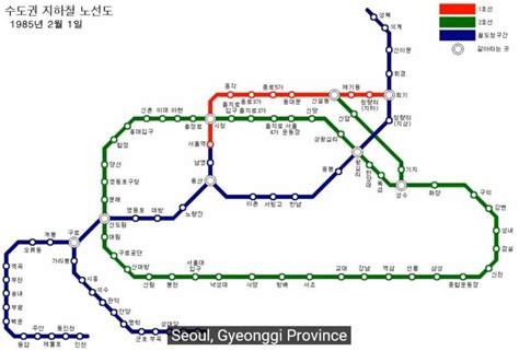 수도권 지하철 노선도 변화 봐봐 인스티즈instiz 익명잡담 카테고리