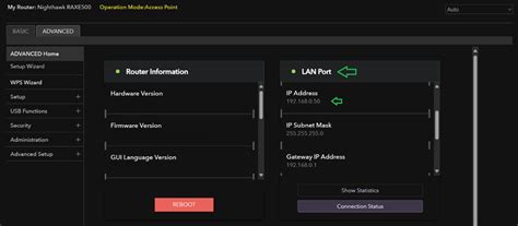 Static Ip Address Configuration For Ap Mode Netgear Communities