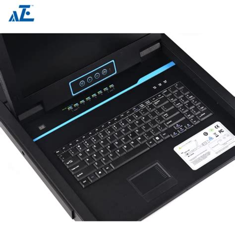 1u 8 Port Rackmount Kvm Console For Server Rack 17 Inch Rmcon1708