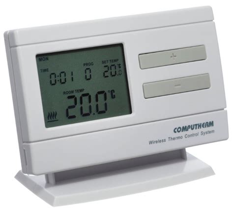 COMPUTHERM Q RF WIreless Digital Room Thermostat Operating Instructions Thermostat Guide